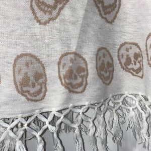 Sweaters | Skull Poncho Nwot | Poshmark